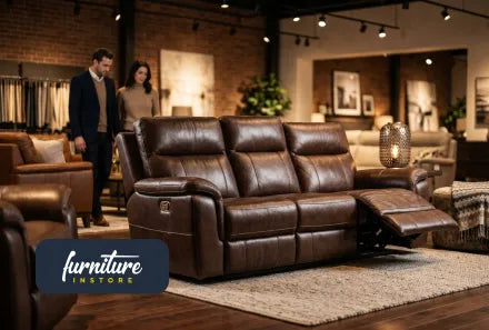 Small Genuine Leather Recliner Sofas for UK Rooms – Furniture Instore