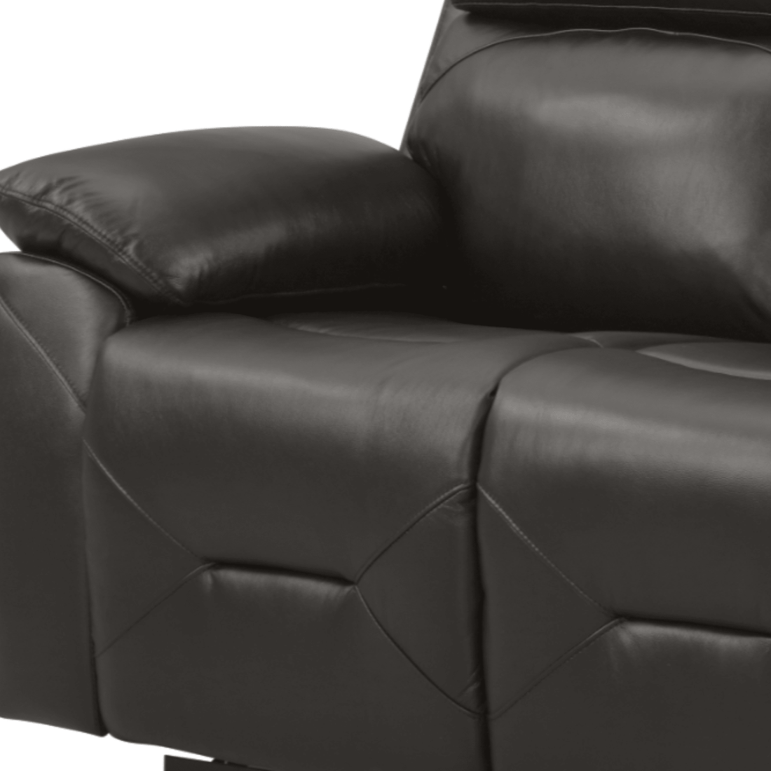 Renato Genuine Leather Grey Electric Recliner Armchair – Furniture Instore